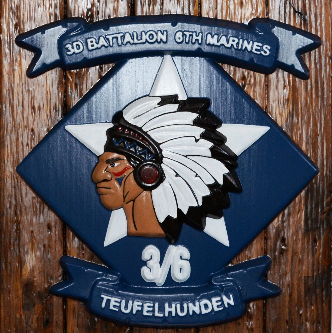 USMC 3rd Battalion 6th Marine , US Marine Corps, Early American Style ...