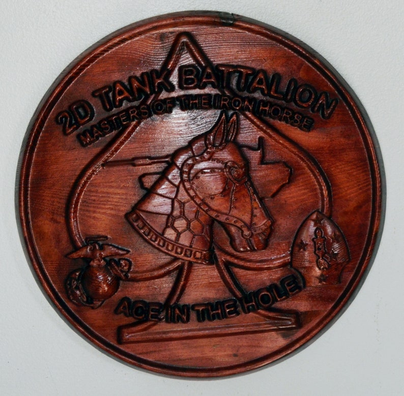 USMC 2nd Tank Battalion US Marine Corps 3d Wood Carving - Etsy USMC 2nd Tank Battalion US Marine Corps 3d Wood Carving - Etsy