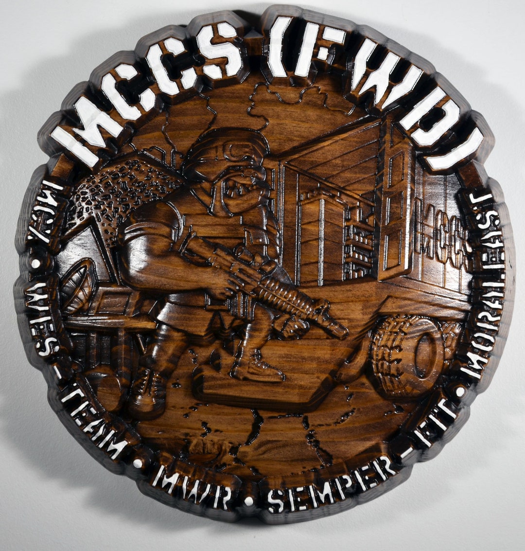 MCCS Marine Corps Community Service CNC Military Plaque - Etsy