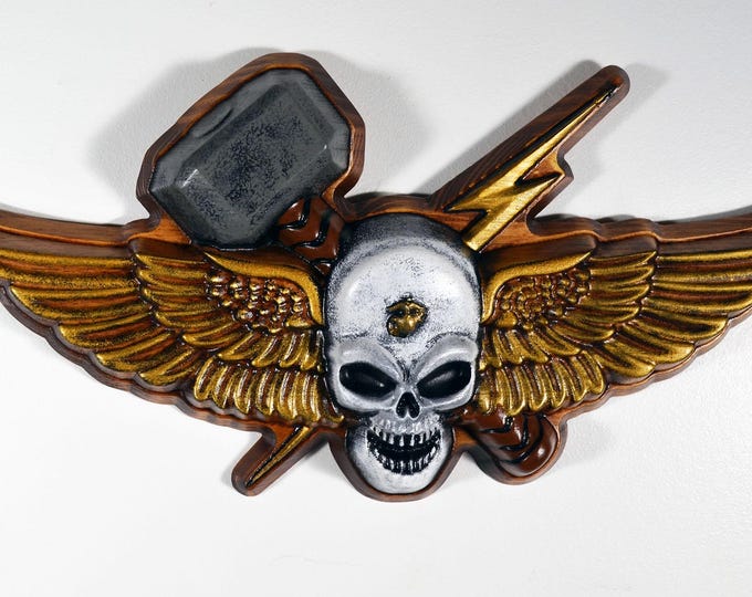 USMC 6th Anglico Jack, Unit Emblem, US Marine Corps, Military Plaque - Etsy