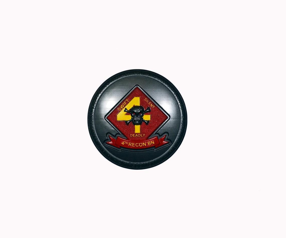 USMC 4th Reconnaissance Battalion, Marine Corps Special Forces, Painted ...