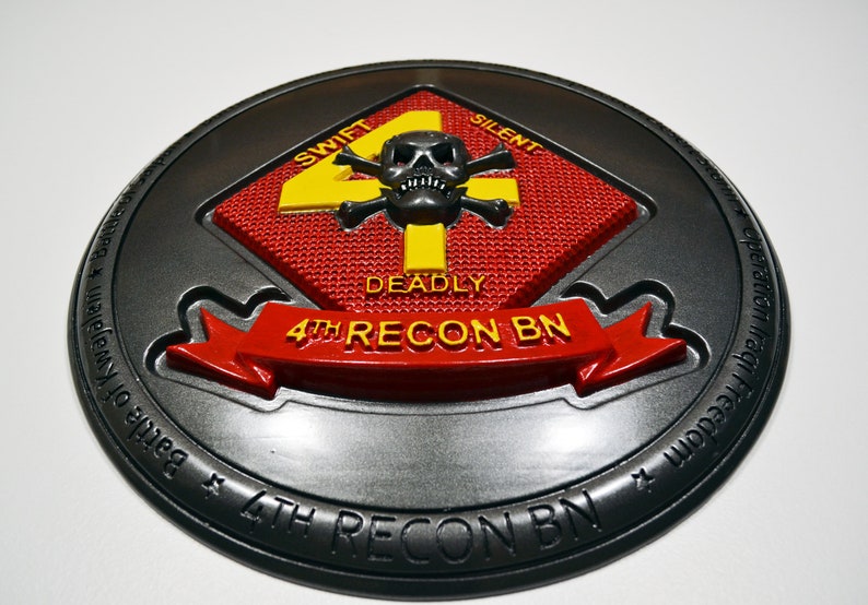 USMC 4th Reconnaissance Battalion, Marine Corps Special Forces, Painted ...