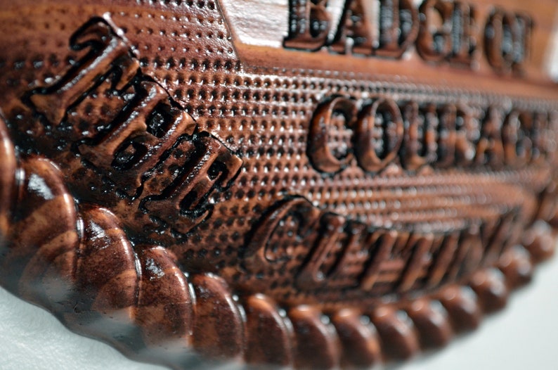 USMC 1st Landing Support Battalion Red Patchers 3d Wood - Etsy