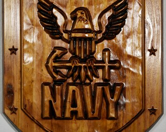 Navy Plaque Cnc - Etsy
