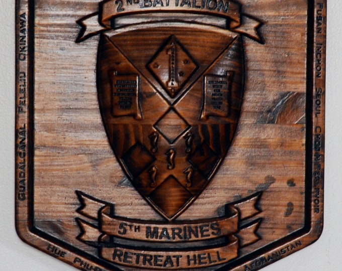 US Marine Corps USMC 2nd Battalion 5th Marine Division 3d - Etsy