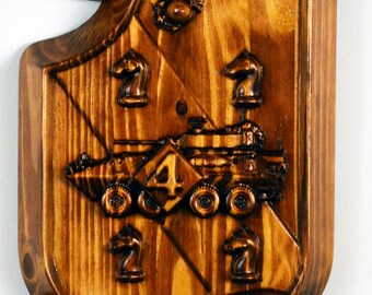 Usmc 3d Wood Carving - Etsy