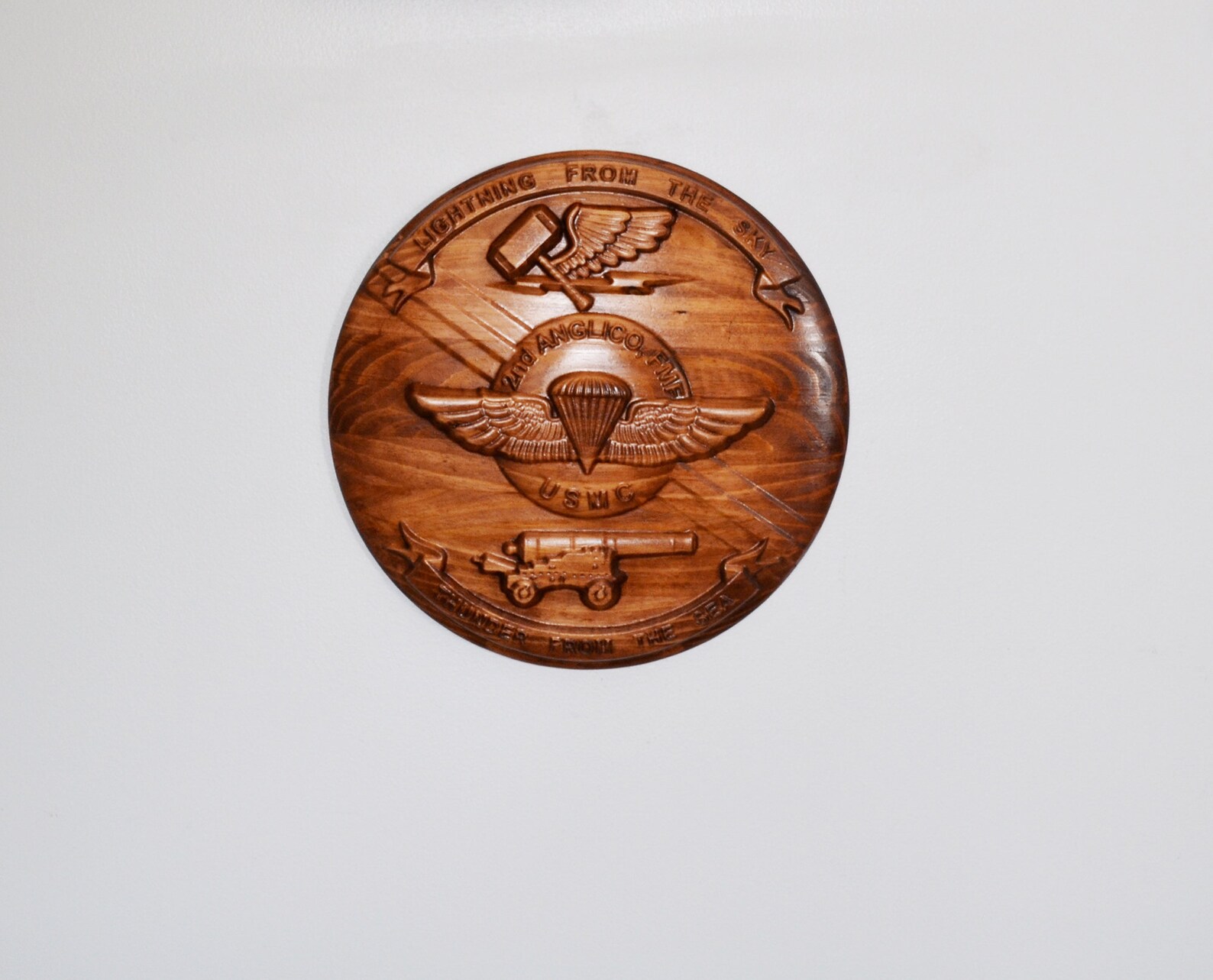 USMC 2nd Anglico, Unit Emblem, US Marine Corps, Military Plaque - Etsy