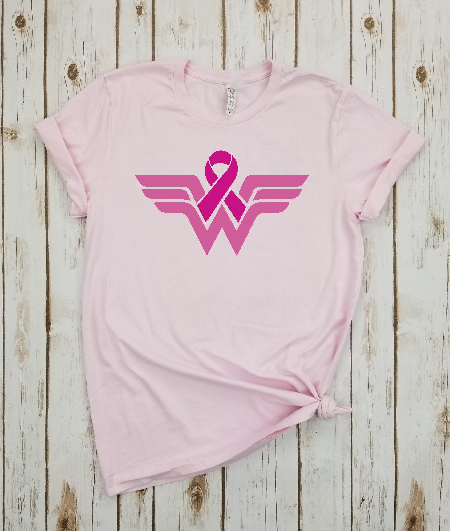 Superhero Breast Cancer Shirt Cancer Awareness Pink Etsy