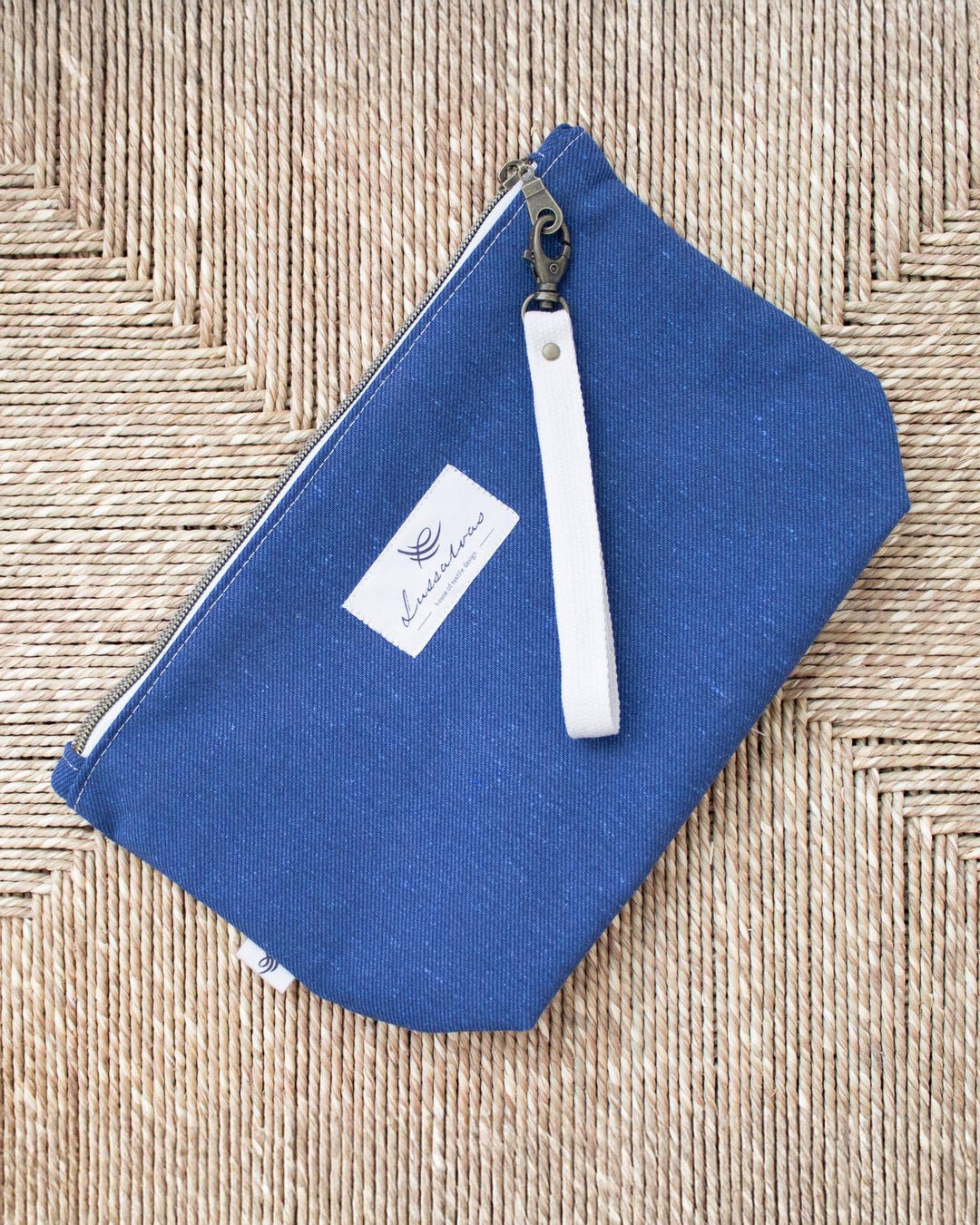 Pouch Made From Recycled Cotton Denim - Etsy
