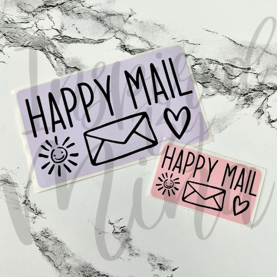 Happy Mail DIGITAL SVG PNG Files Shipping Supplies - Etsy