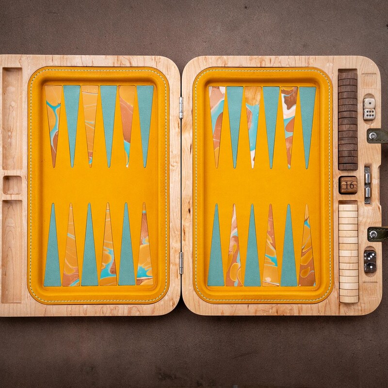 Vintage Backgammon - Etsy