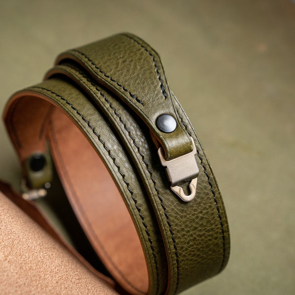 Leather Camera Strap - Etsy