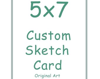 Commission Card Art - Etsy