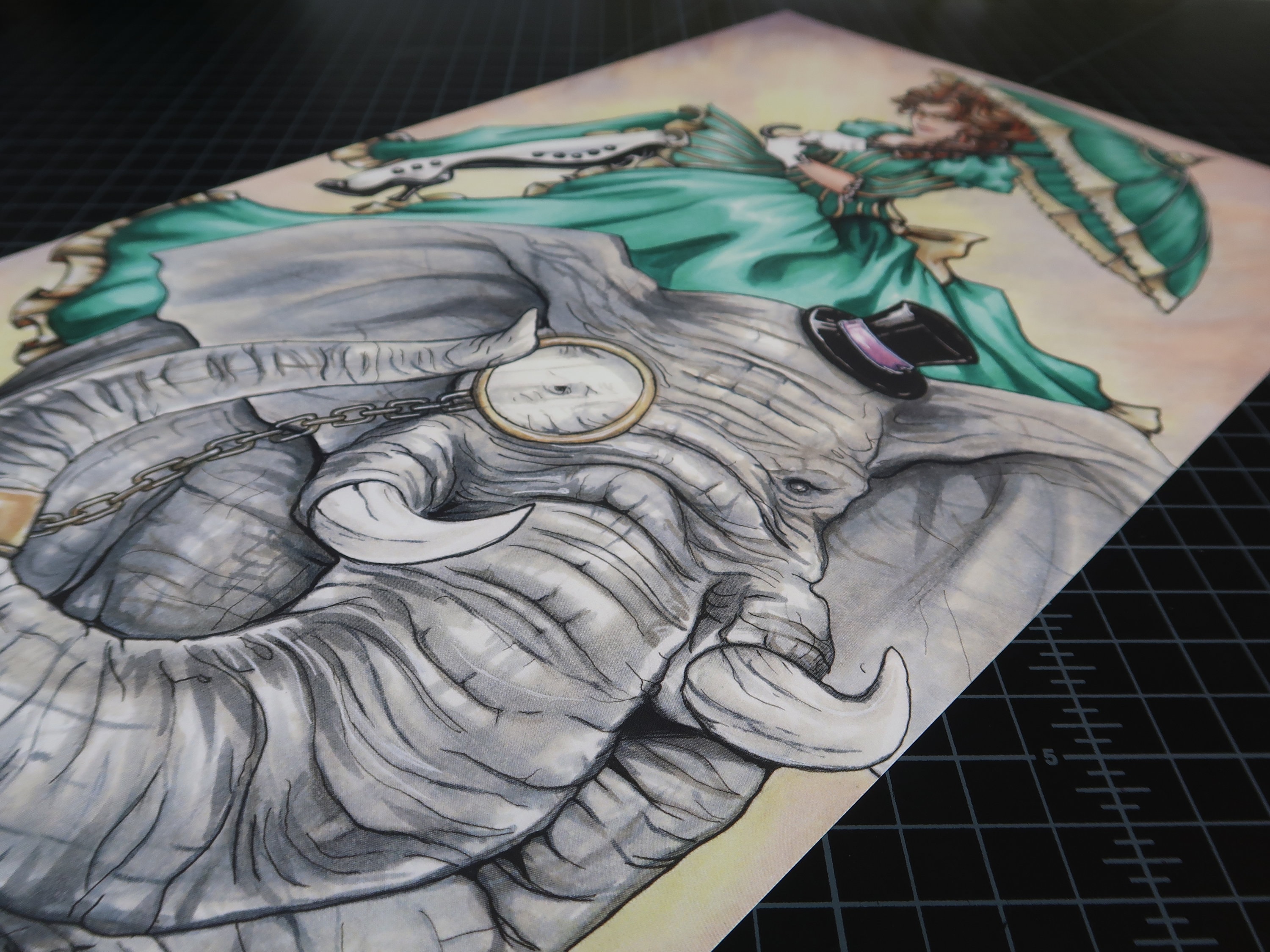 Steampunk Circus 11 X17 Art Print | Etsy