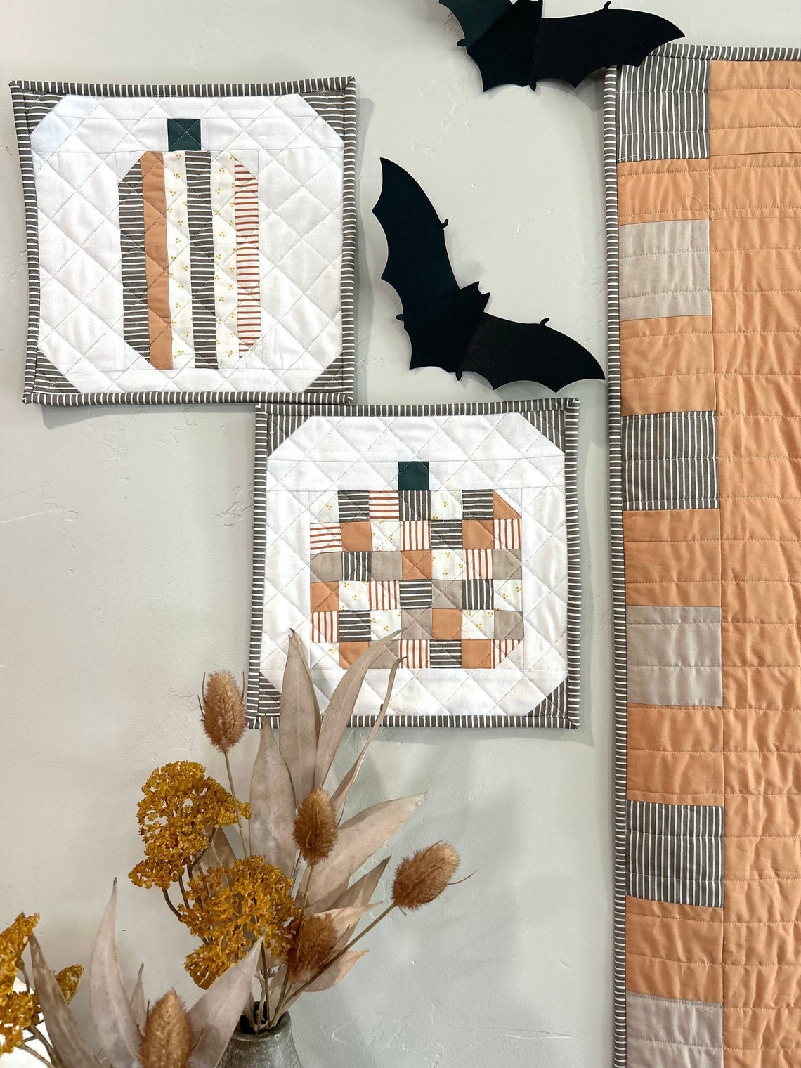 Pumpkin Patch Blocks-pdf Pattern - Etsy