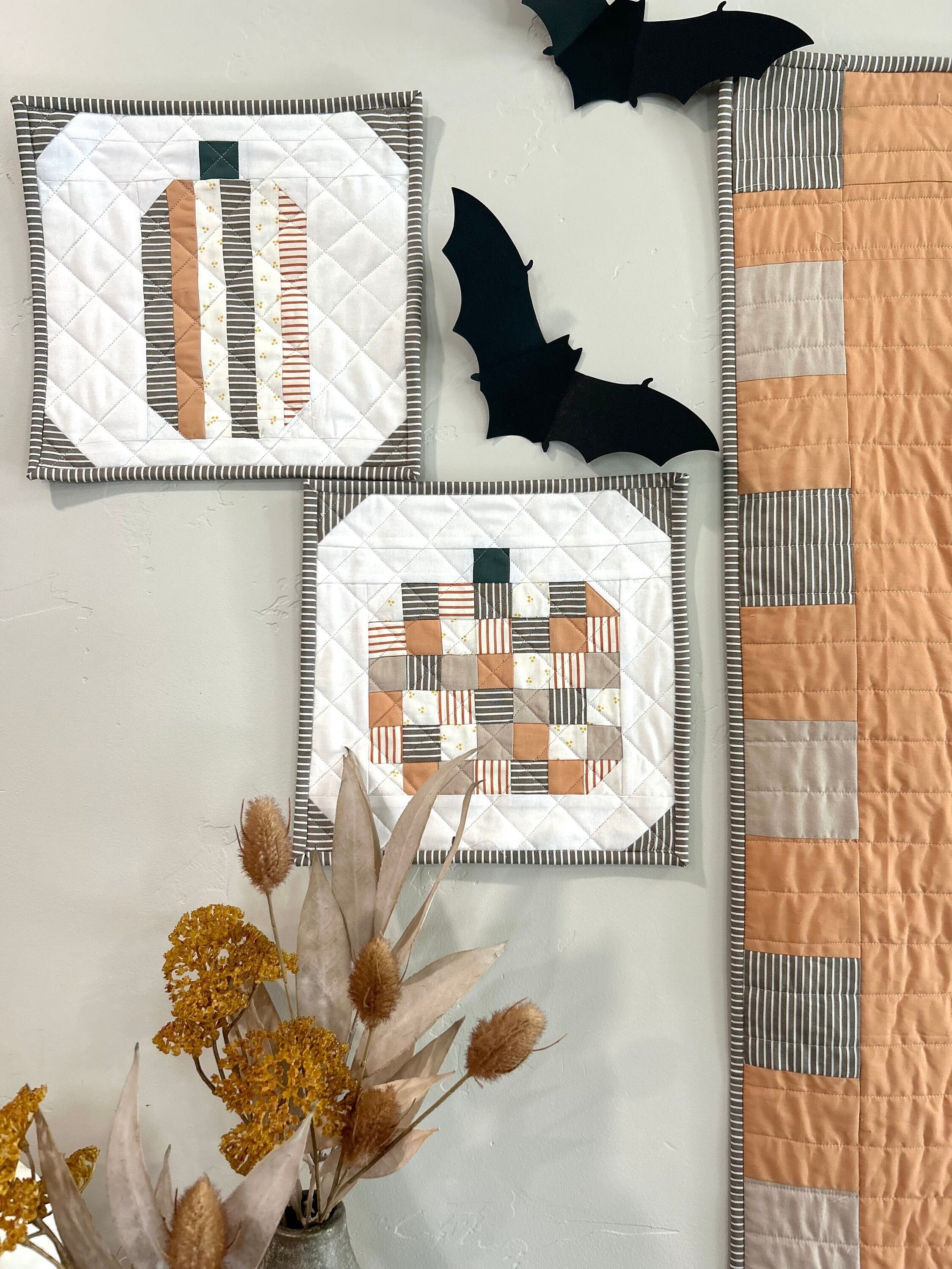 Pumpkin Patch Blocks-pdf Pattern - Etsy