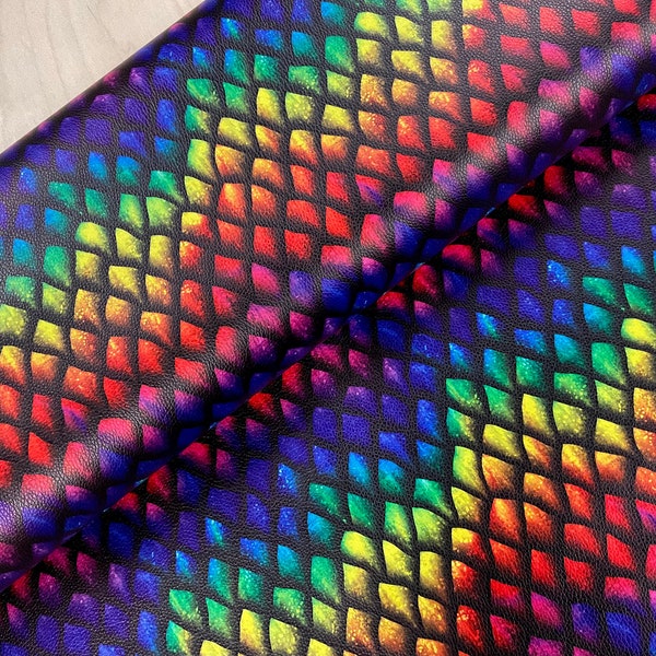 Dragon Scale Leather - Etsy