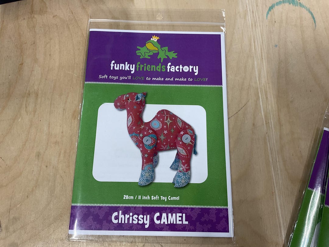 Chrissy Camel Funky Friends Sewing Pattern - Etsy
