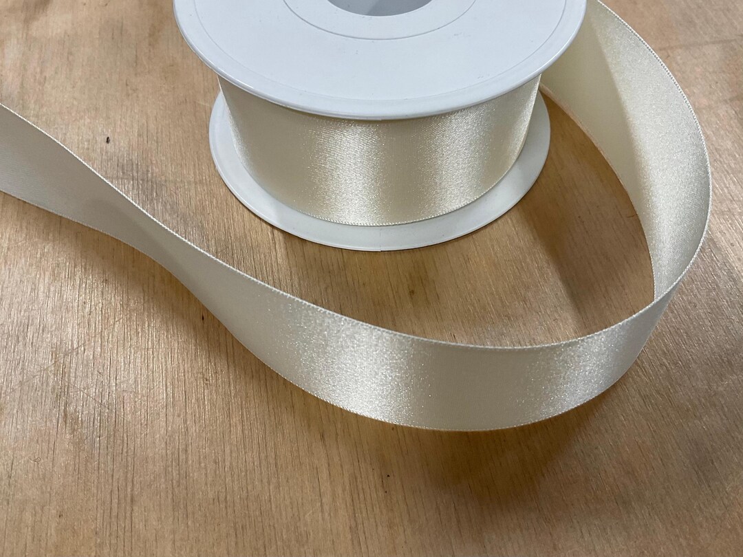 35mm Champagne Satin Ribbon - Etsy