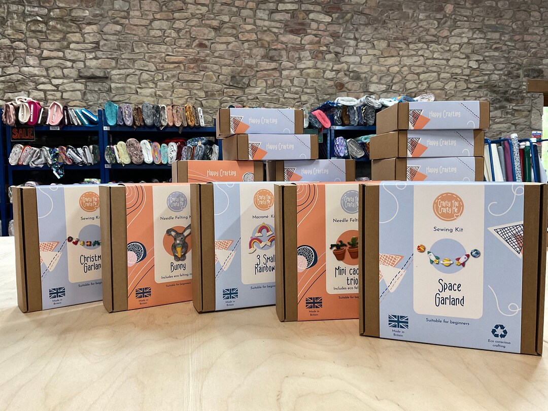 40% OFF SALE Crafty You Crafty Me Kits - Etsy UK