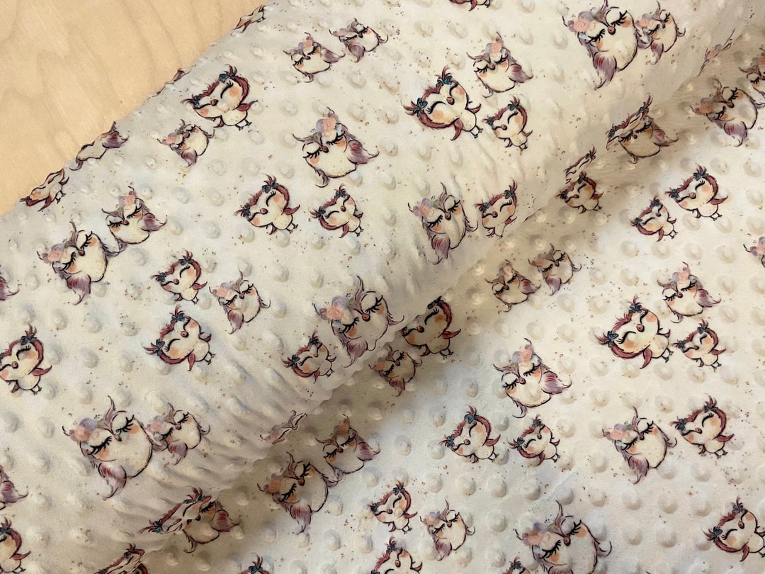 Cute Owls MINKY Dimple Fleece - Etsy