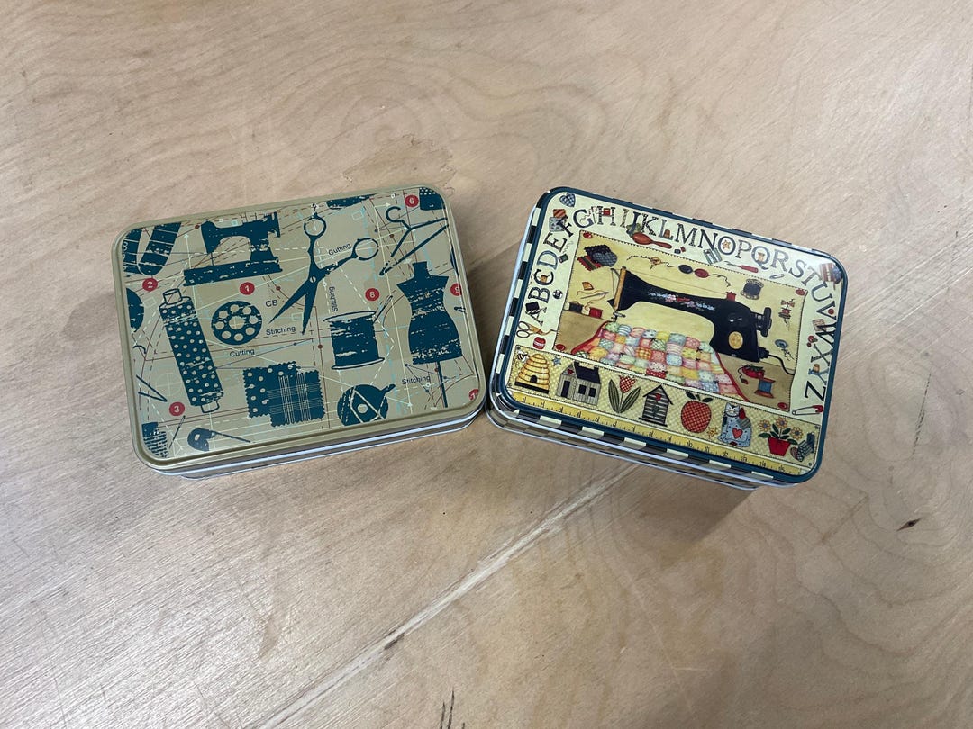 Sewing Kits in A Retro Tin - Etsy