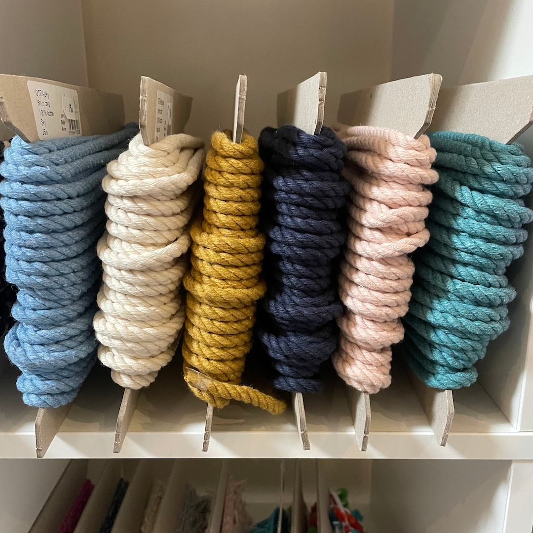 6mm Drawstring Cord - Various Colours - Etsy