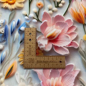 3D Look Spring Flowers Flowers Viscose - Etsy