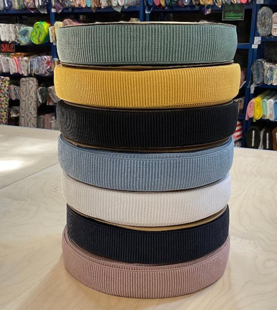 Elastic Rib Tape - 50mm - Etsy UK
