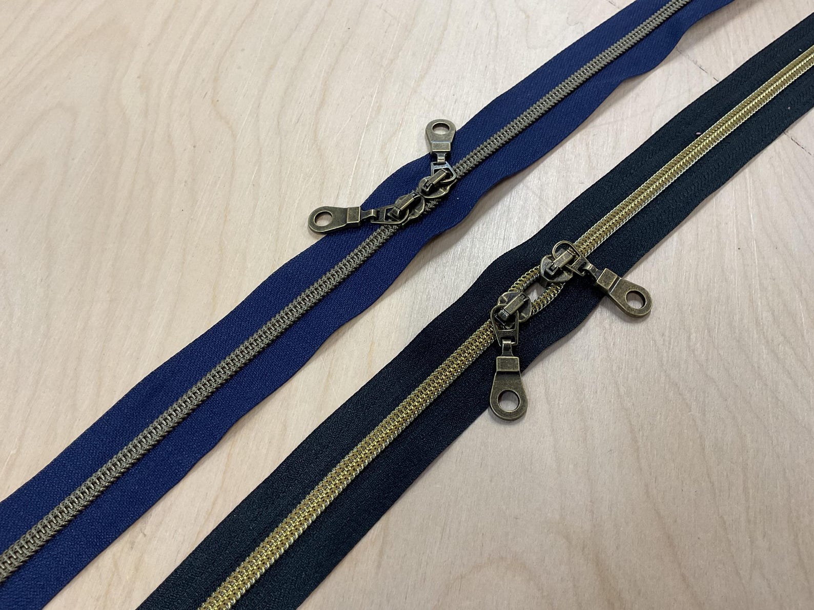22inch / 55cm O Zip Double Closed End Zipper - Etsy