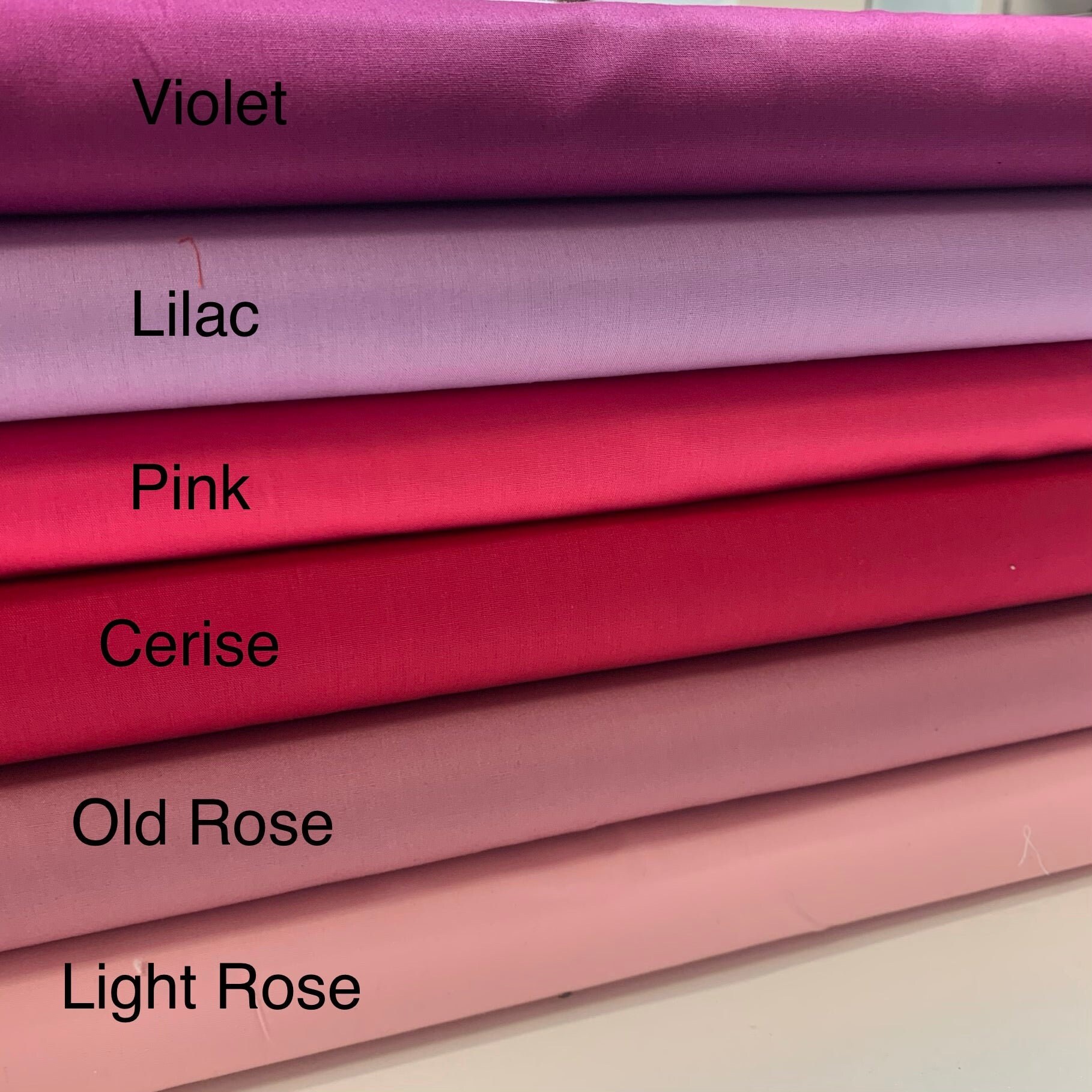 Solid Colour Cotton POPLIN - Etsy