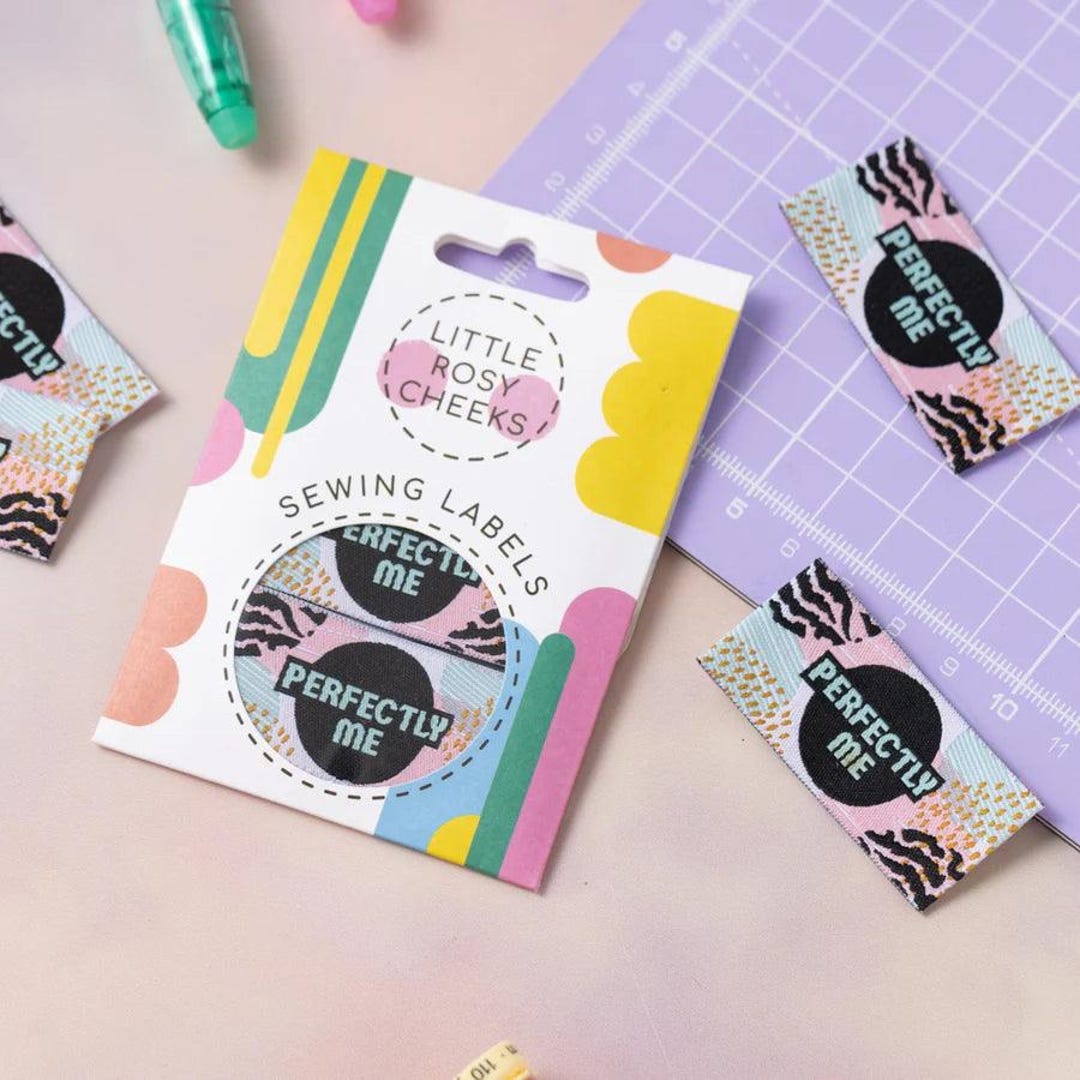 Perfectly Me Sewing Labels by Little Rosy Cheeks - Etsy