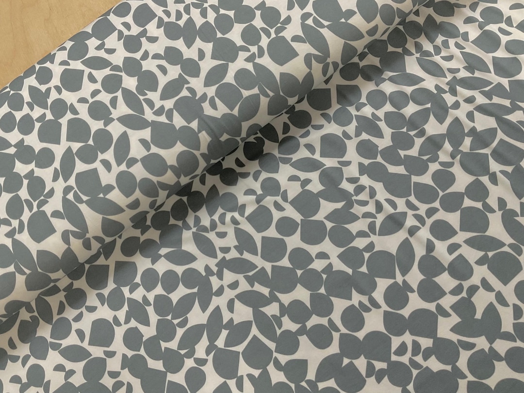 Sage Shapes Viscose Jersey - Etsy