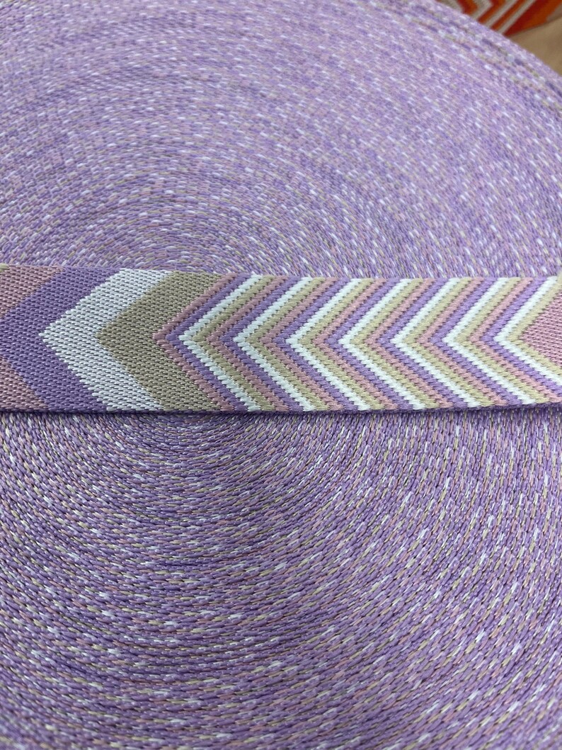 38mm Chevron Webbing Tape - Etsy