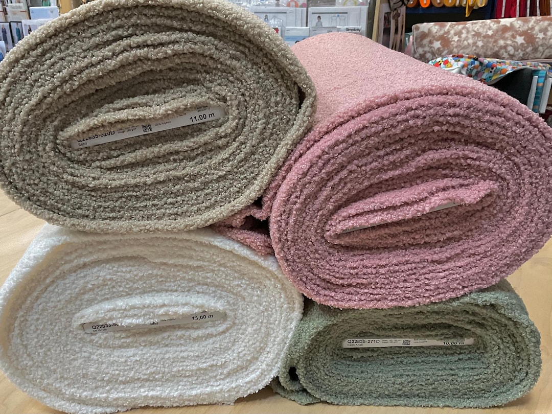 Super Soft Curly Teddy Fleece Fabric: 155cm Wide - Etsy