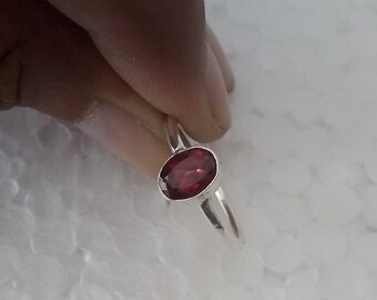 Antique garnet ring | Etsy