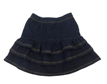 Back Ruffle Skirt | Etsy