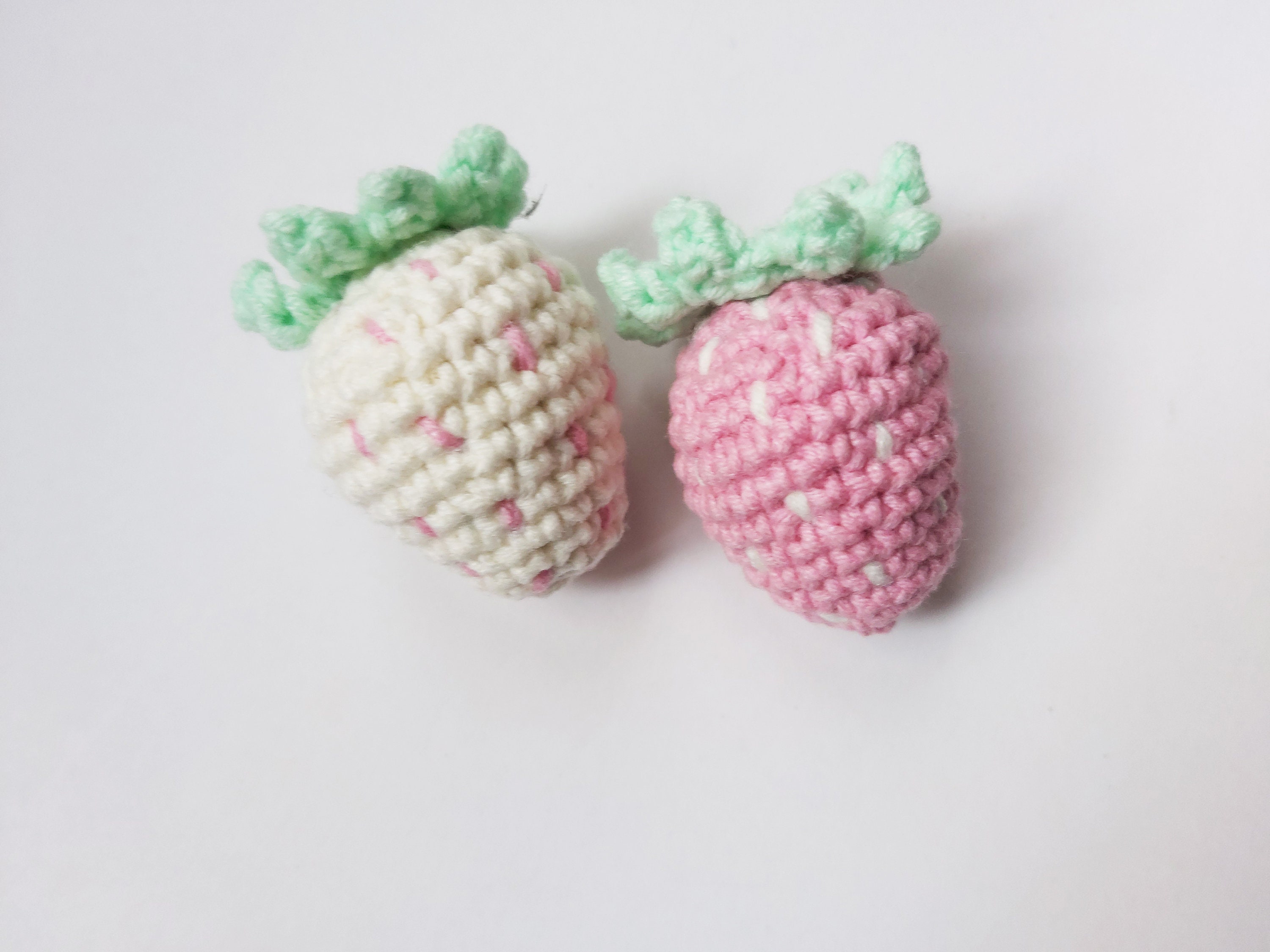 Strawberry Amigurumi Pattern Crochet Strawberry Kawaii - Etsy