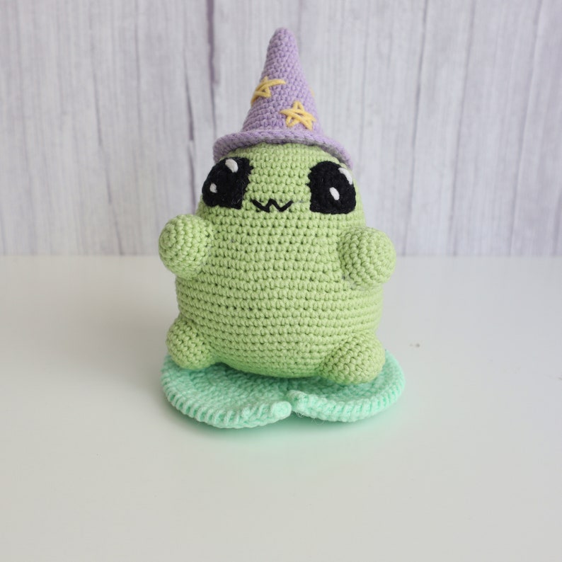 Frog Wizard Crochet Pattern Amigurumi PDF Cute Kawaii - Etsy