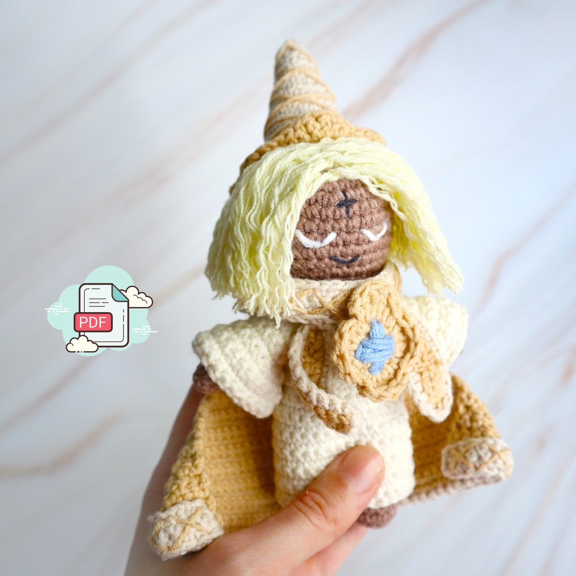 Vanilla Cookie Crochet Pattern Magician Amigurumi Pattern - Etsy