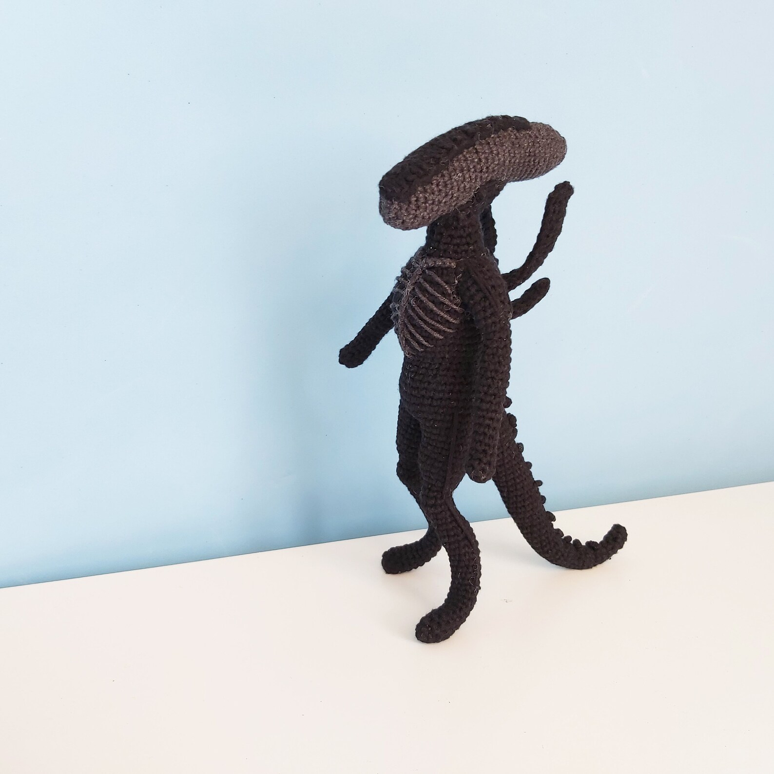 Alien Pattern Amigurumi Crochet PDF Pattern Adjustable Arms - Etsy