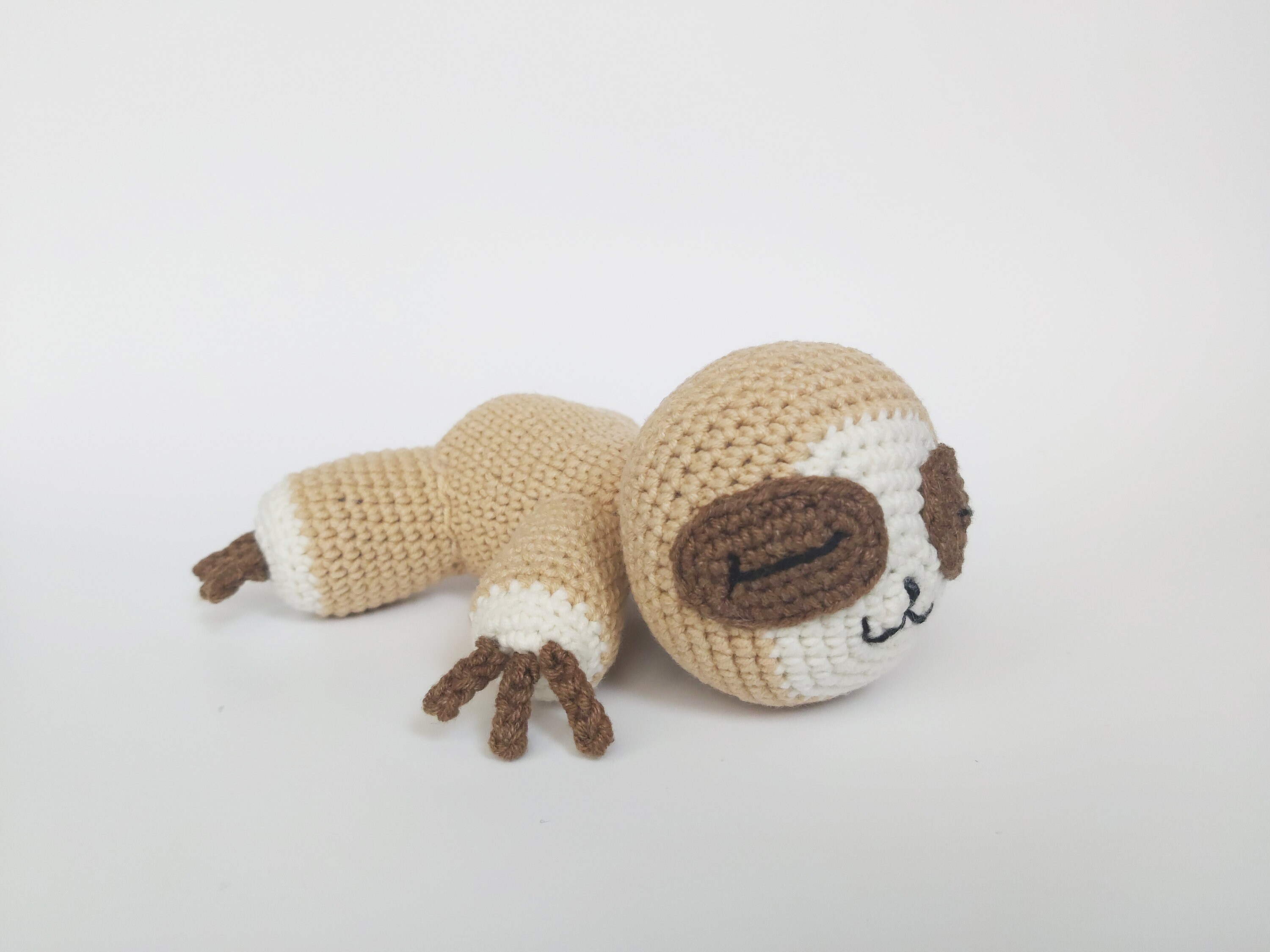 Sloth Amigurumi Crochet Pattern Tutorial Easy How To - Etsy