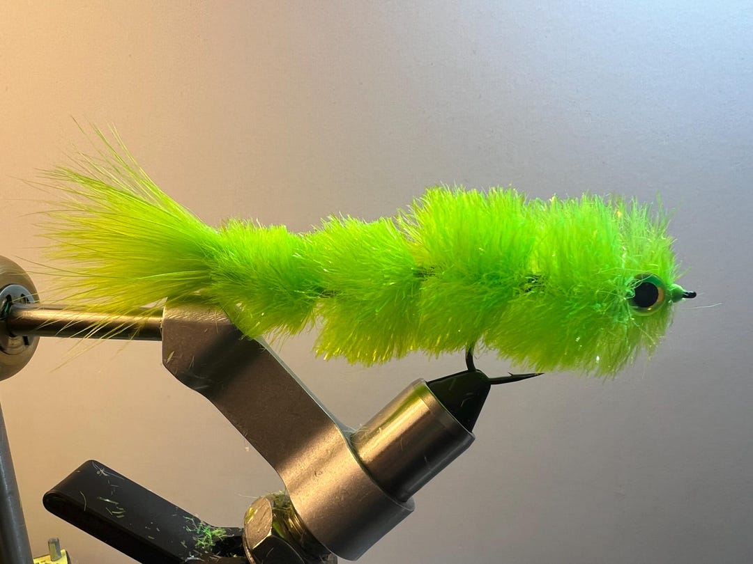 1 Chartreuse Game Changer Fly, Gamechanger Fly, Streamer Fly - Etsy