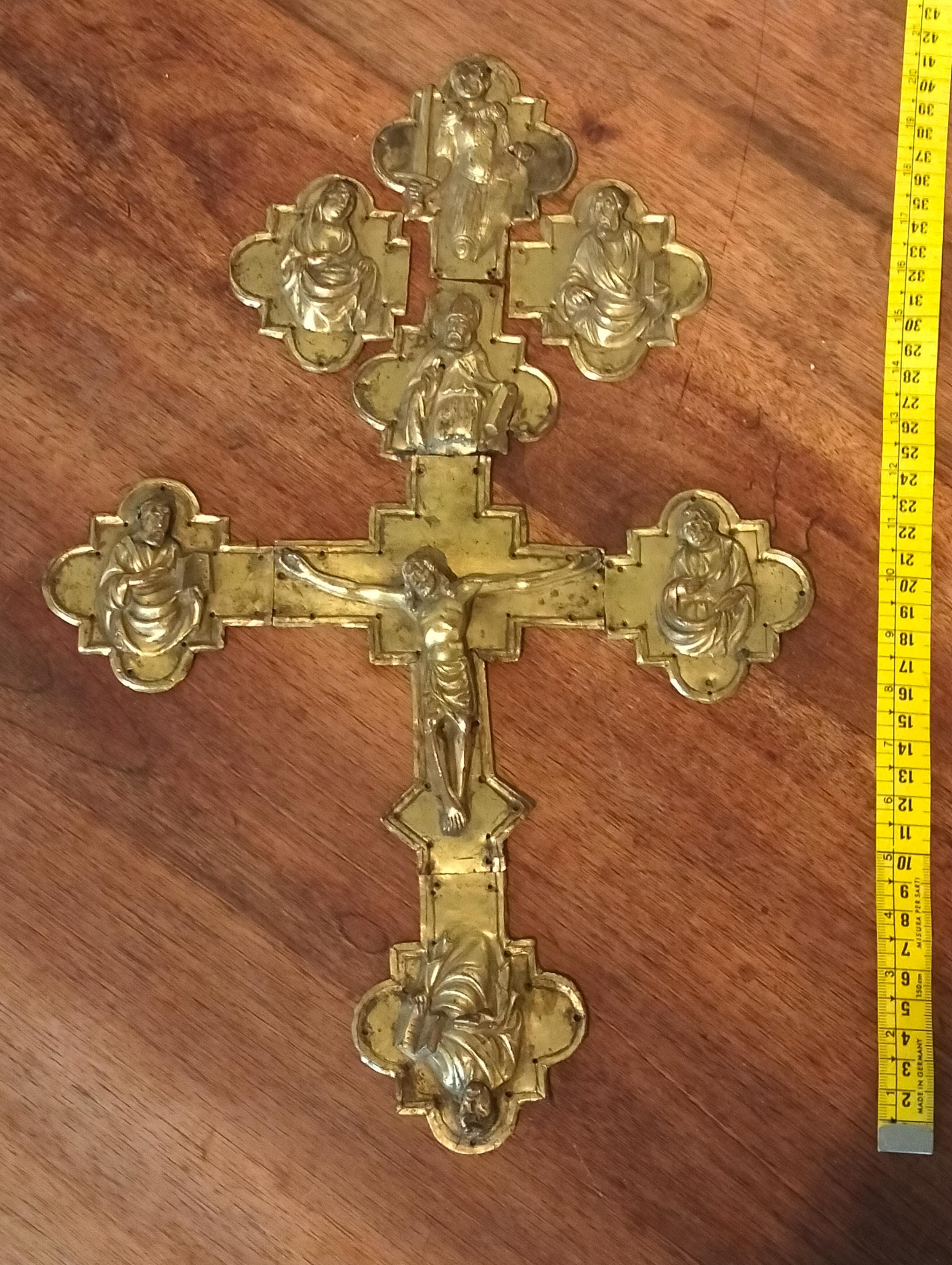Antique Processional Christian Cross,religious Artifact, 15th Century ...
