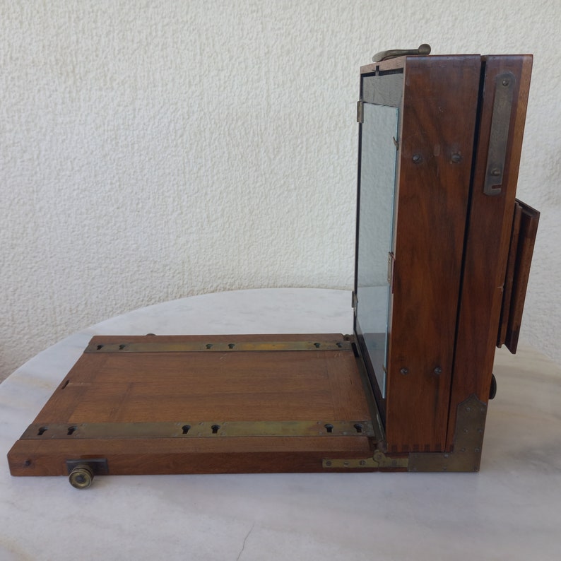 Vintage Camera,schaeffner Antique Camera, Antique Wooden Box Camera ...
