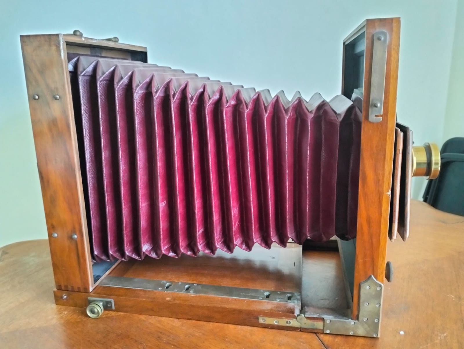 Vintage Camera,schaeffner Antique Camera, Antique Wooden Box Camera ...