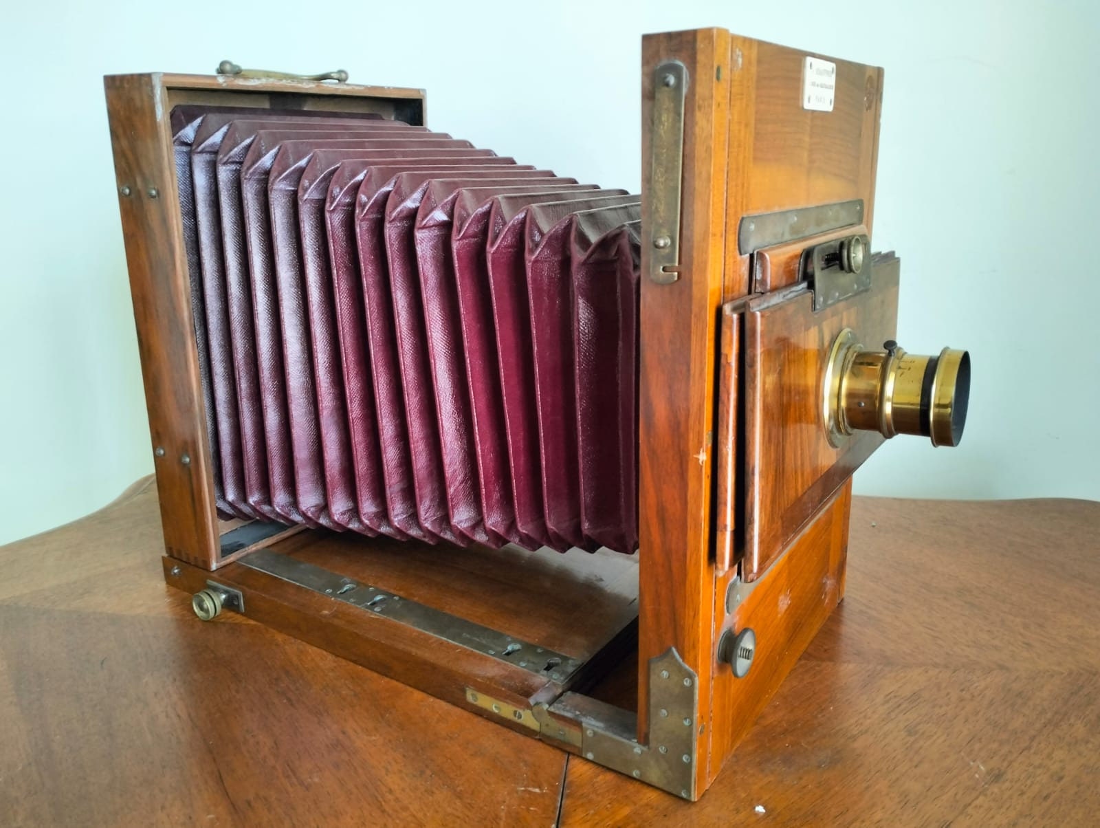 Vintage Camera,schaeffner Antique Camera, Antique Wooden Box Camera ...