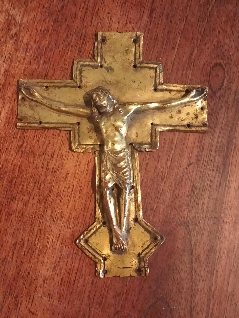 Antique Processional Christian Cross,religious Artifact, 15th Century ...