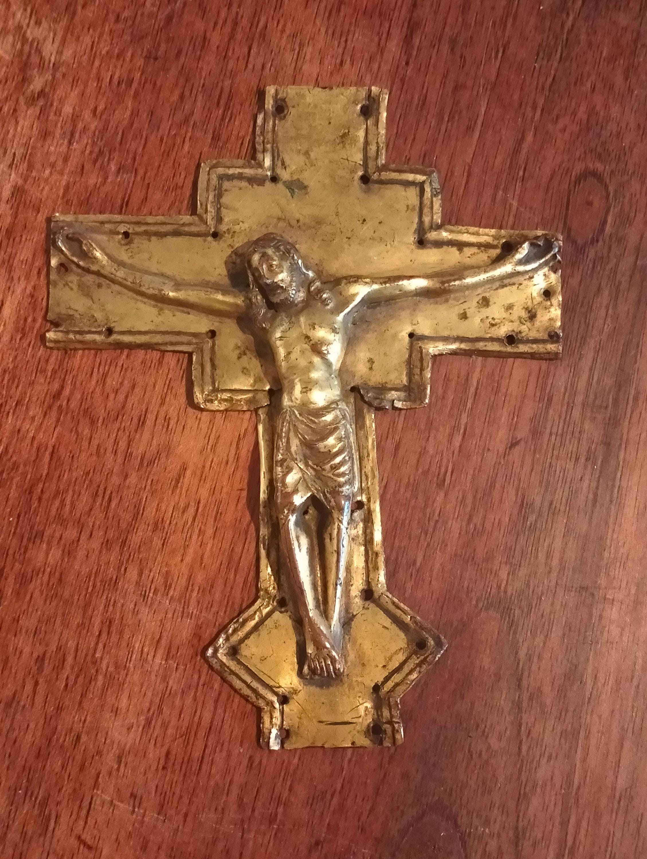 Antique Processional Christian Cross,religious Artifact, 15th Century ...