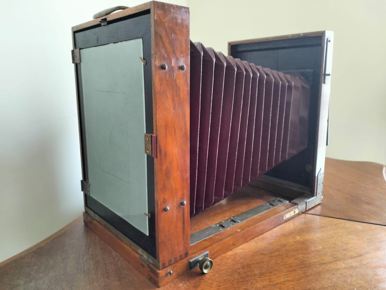 Vintage Camera,schaeffner Antique Camera, Antique Wooden Box Camera ...